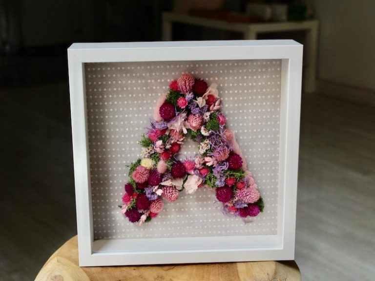Cuadro con letra preservada - Floristería Tornasol - Alaquàs (Valencia)